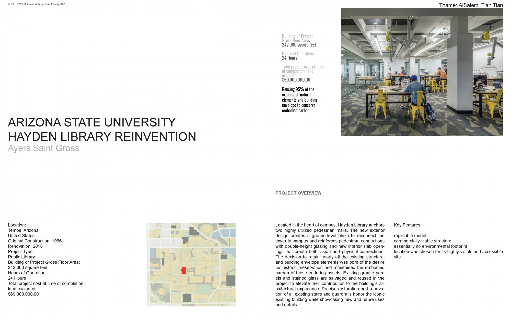 Hayden Library Reinvention, Case Study: EBD Research Seminar 2021 ...